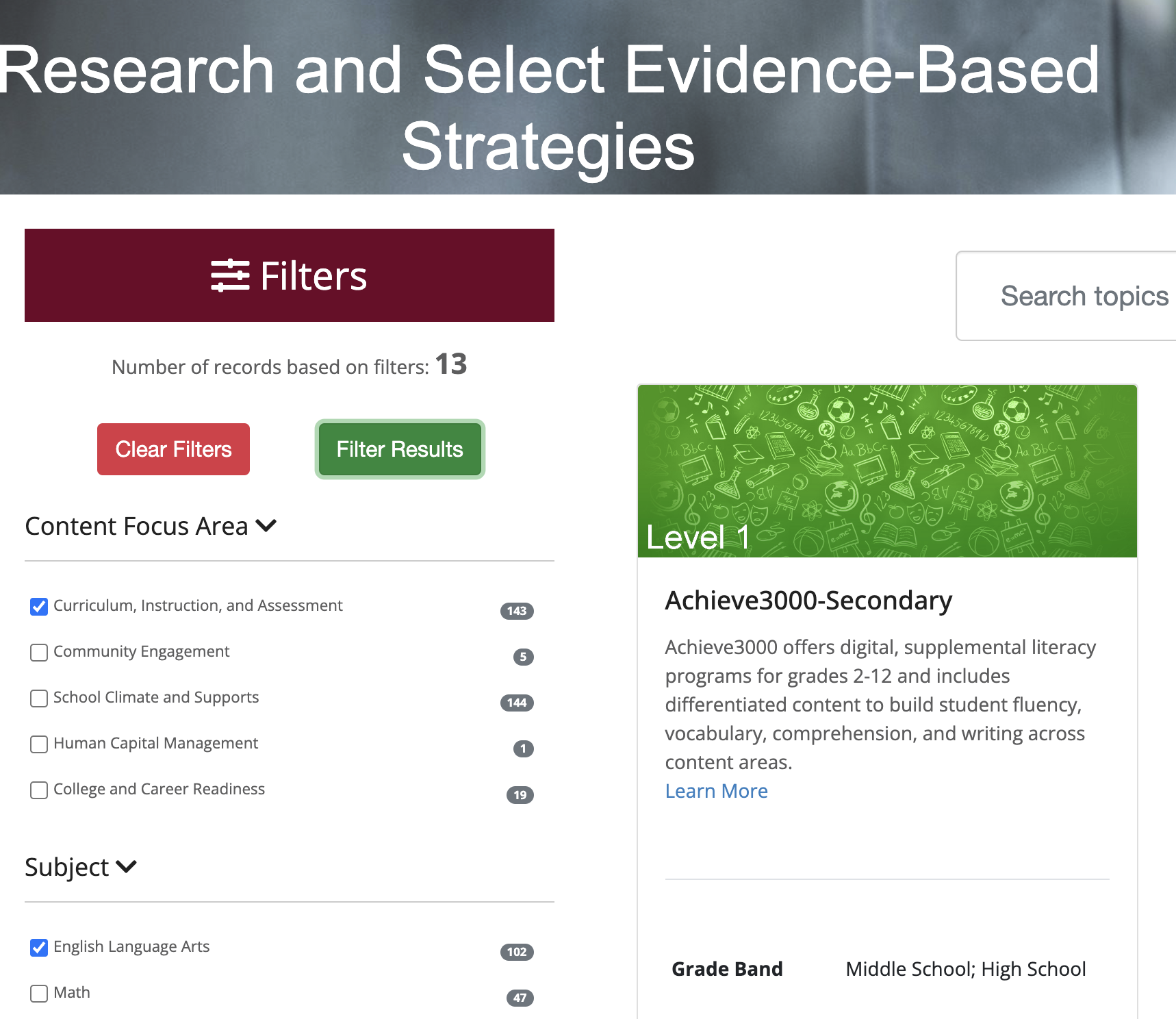 EBITE Toolkit | Ohio's Evidence-Based Clearinghouse